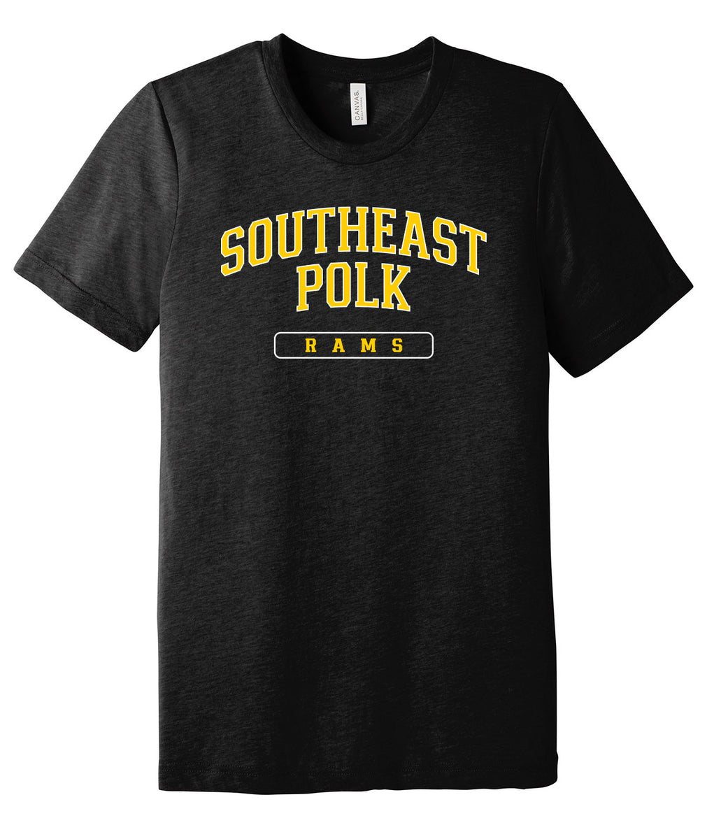 Clay -Southeast Polk Arch Triblend Tee – Southeast Polk Letterman Locker