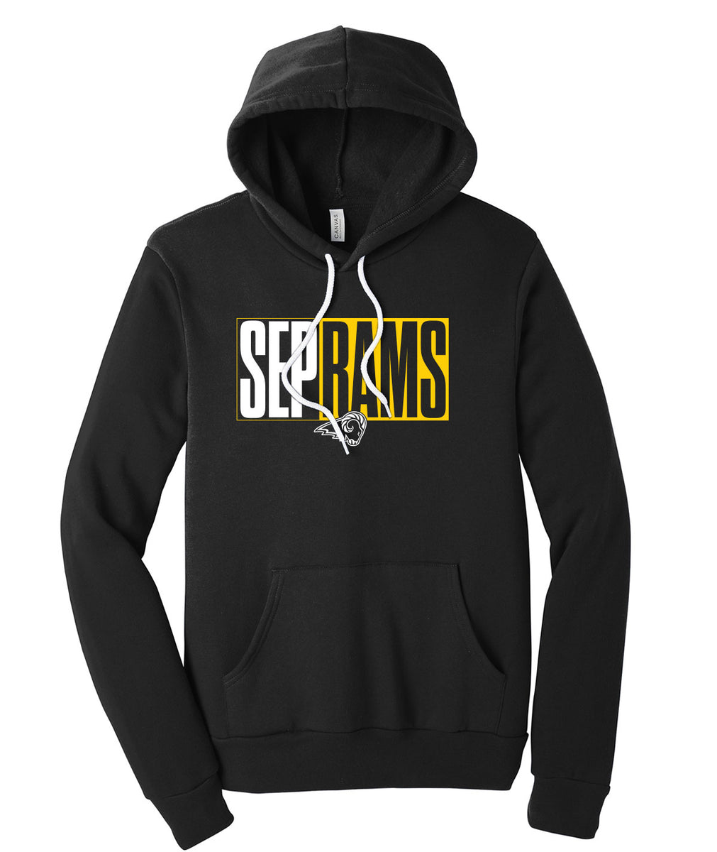 SEP Middle School - SEP Rams Colorblock Softstyle Hoodie – Southeast ...