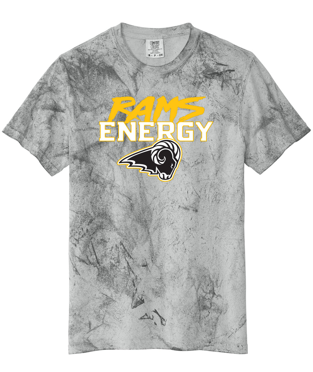 SEP Middle School - Rams Customizable Comfort Colors Colorblast Tee ...